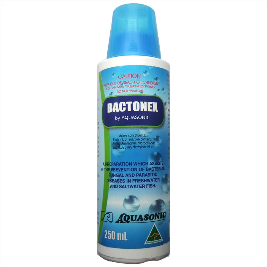 Aquasonic Bactonex | Fish Infection Treatment Fresh & Marine