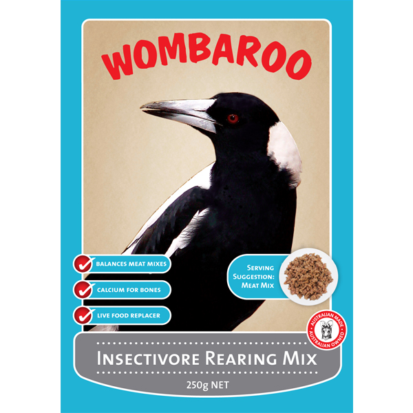 Wombaroo Insectivore Rearing Mix | High Protein Bird Diet